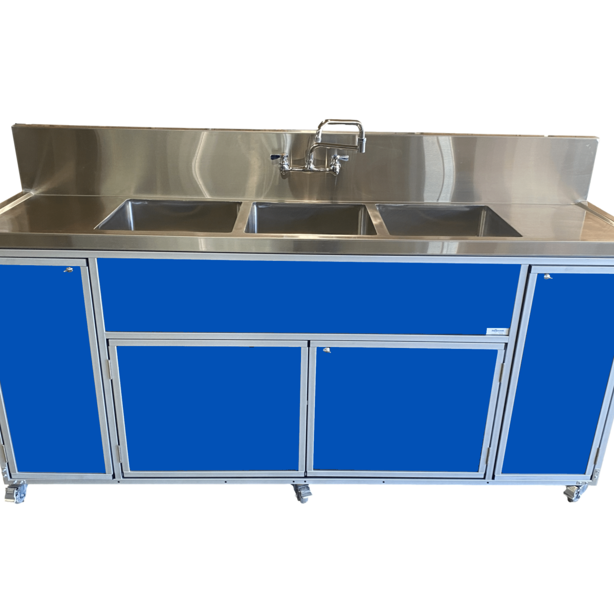 Portable Heavy Duty Three Basin Sink | Portable Sink