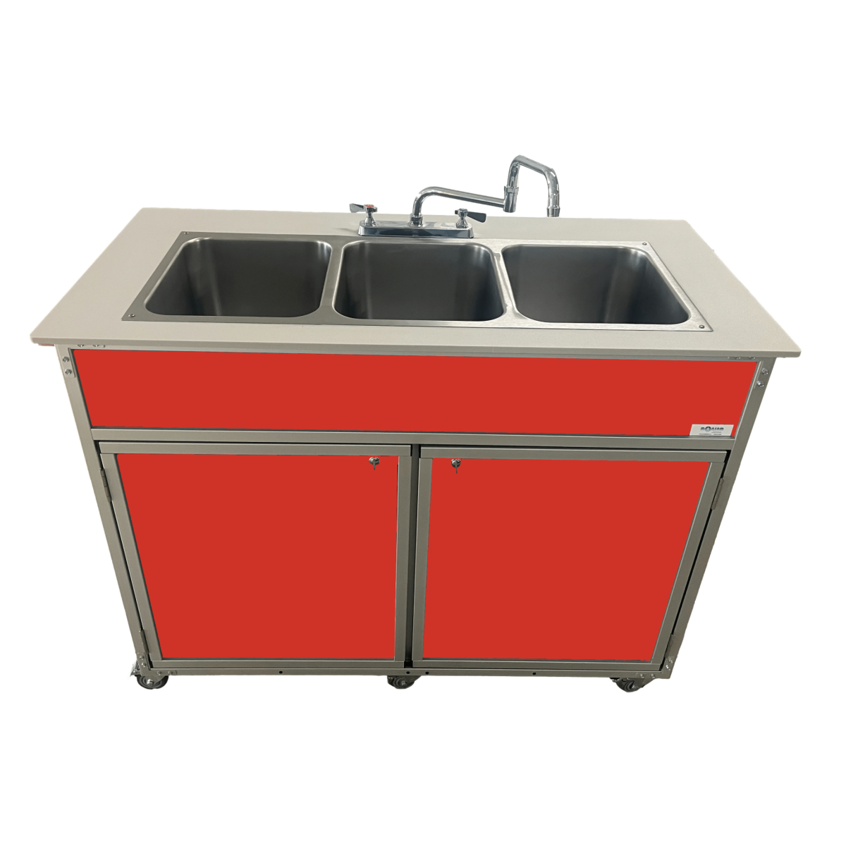 Portable Deep Three Basin Sink | Portable Sink